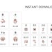 Korean Body Parts Flashcards Learn Korean Language Educational ...