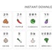 Korean Vegetable Flashcards | Learn Korean Language | Educational ...
