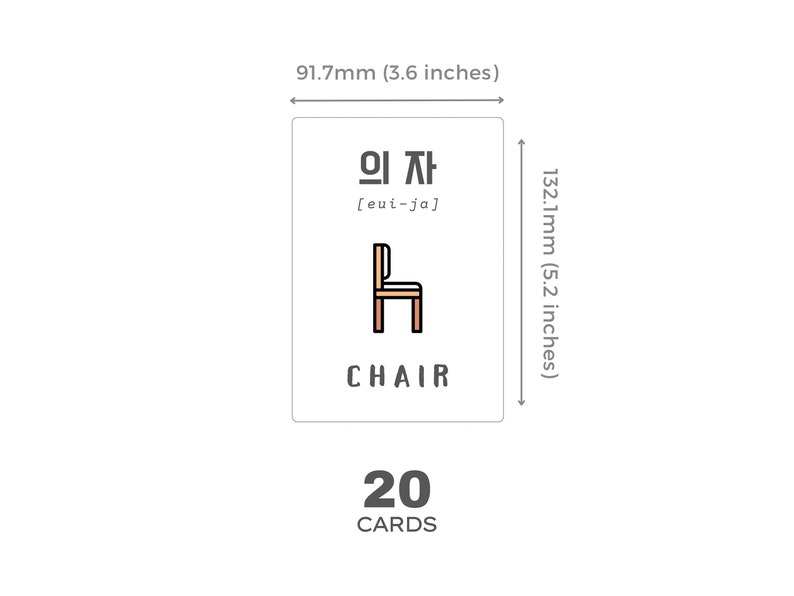 Korean Home & Furniture Flashcards | Learn Korean Language ...
