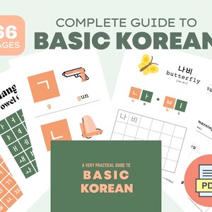 Korean Vegetable Flashcards Learn Korean Language Educational Printable ...