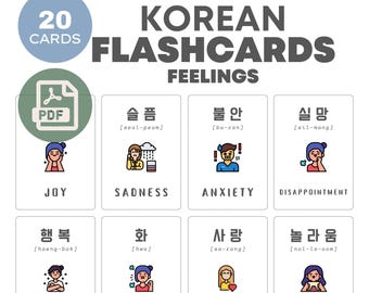 Tools Korean Flashcards | Learn Korean Language | Educational Printable ...