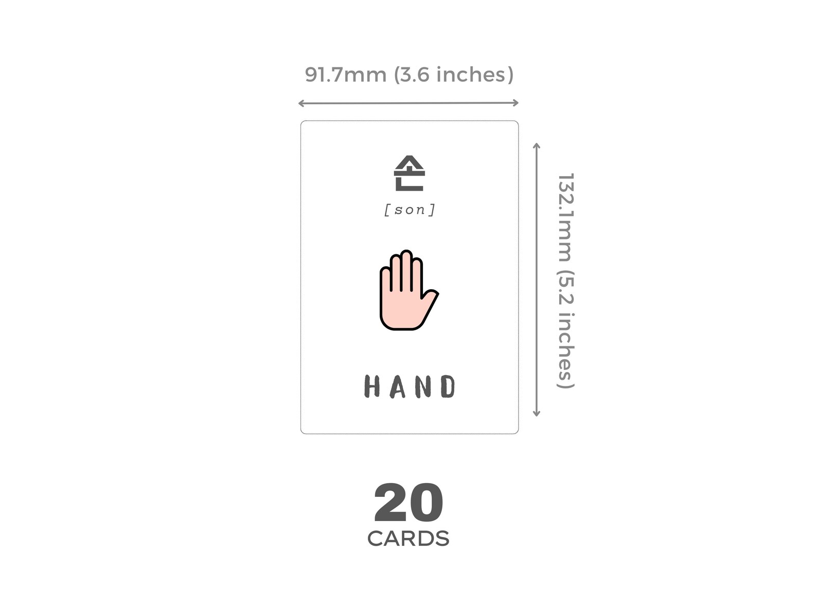 Korean Body Parts Flashcards Learn Korean Language Educational ...