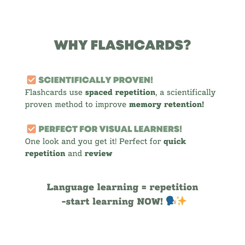 20 Korean Body Parts Flashcards | Learn Hangul Body Vocabulary ...