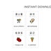 Korean Vegetable Flashcards | Learn Korean Language | Educational ...