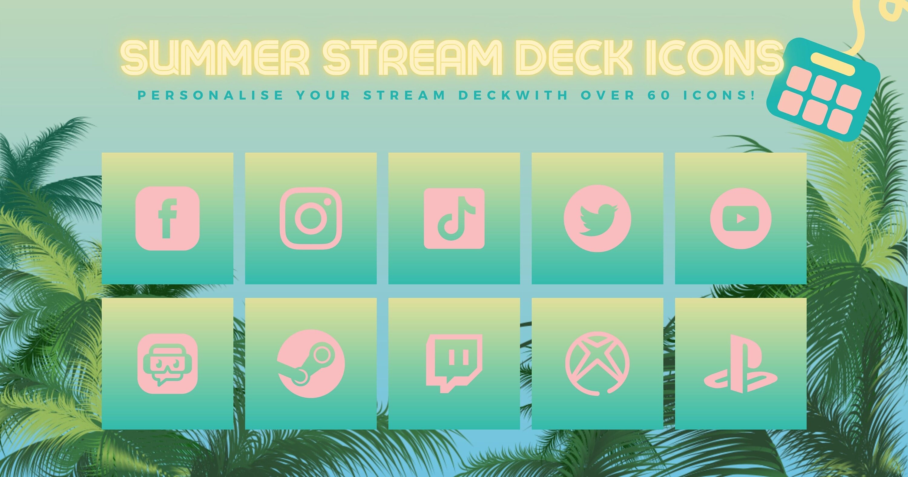 Stream Deck Icons Stream Deck Buttons Summer 67 Function Buttonsicons