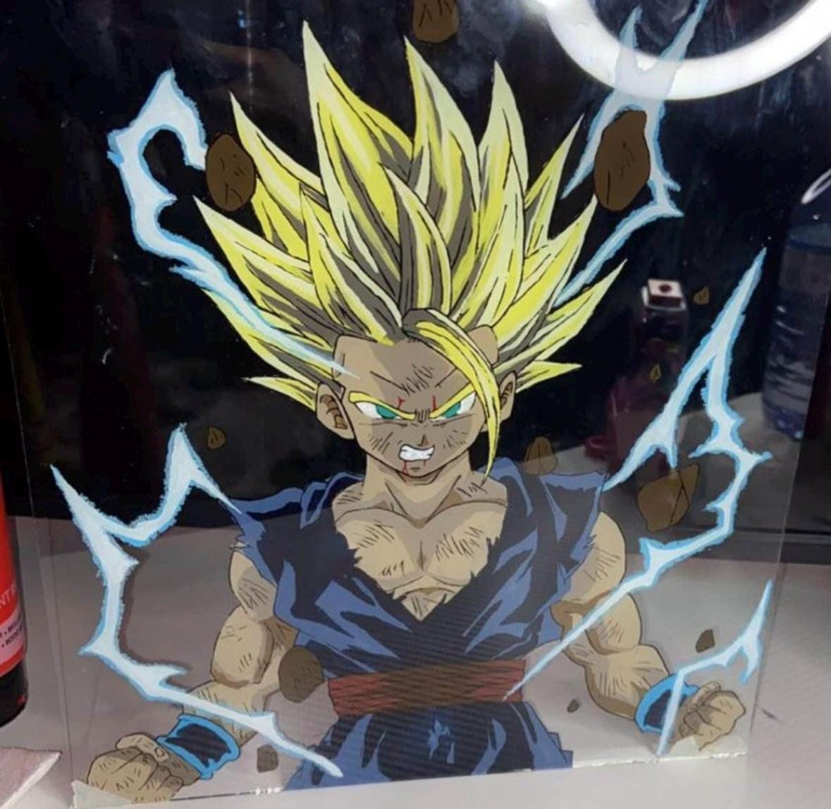 Gohan Dragon Ball Z Painting - Etsy