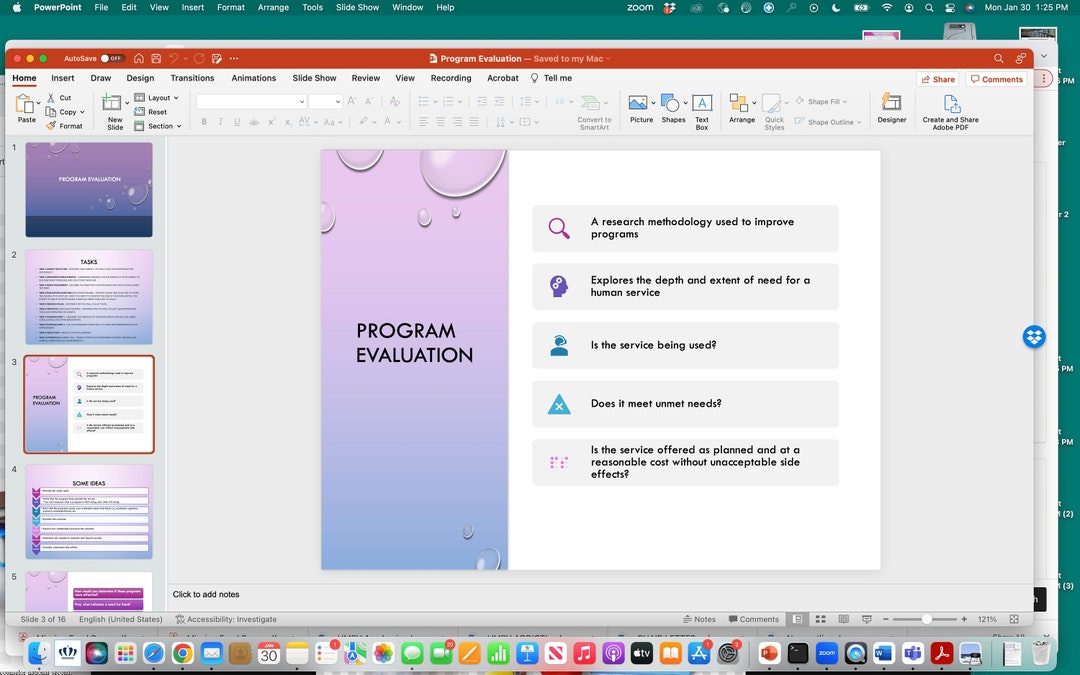 Printable Powerpoint: Program Evaluation - Etsy