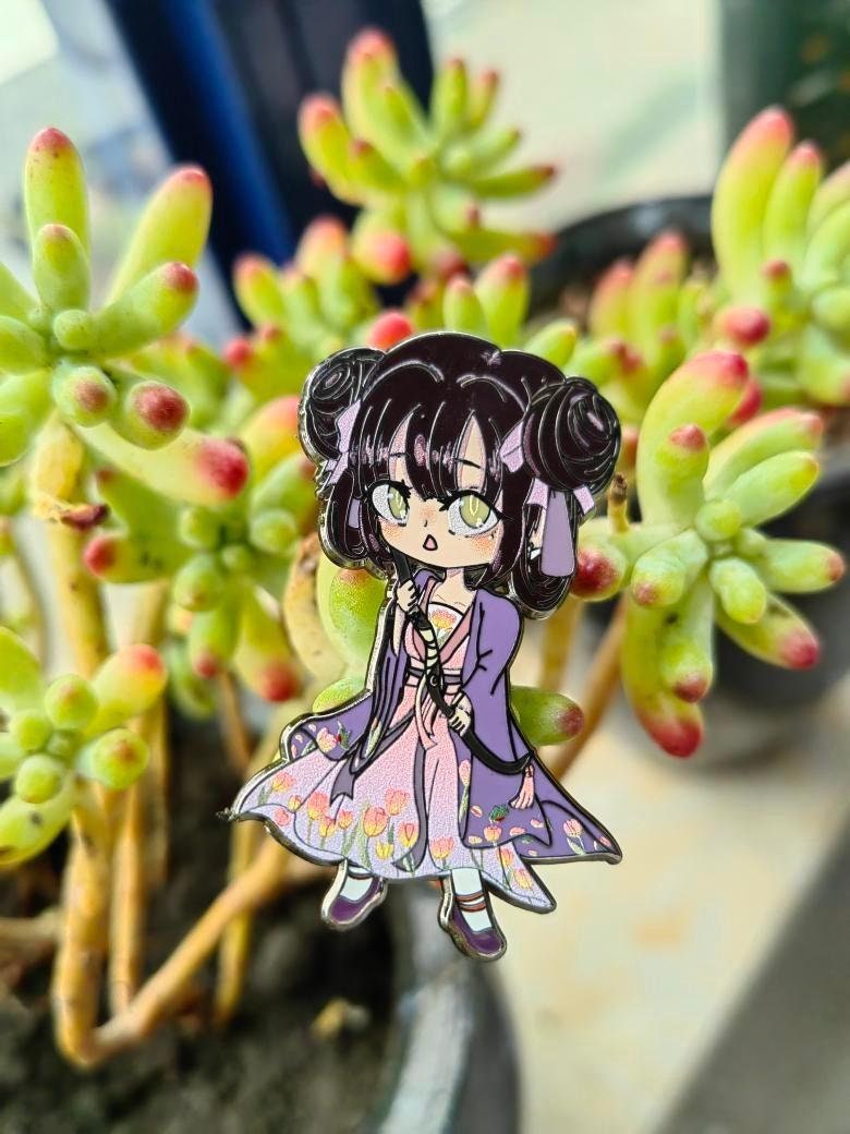 Chán Juān , Chinese Chibi Pin - Etsy