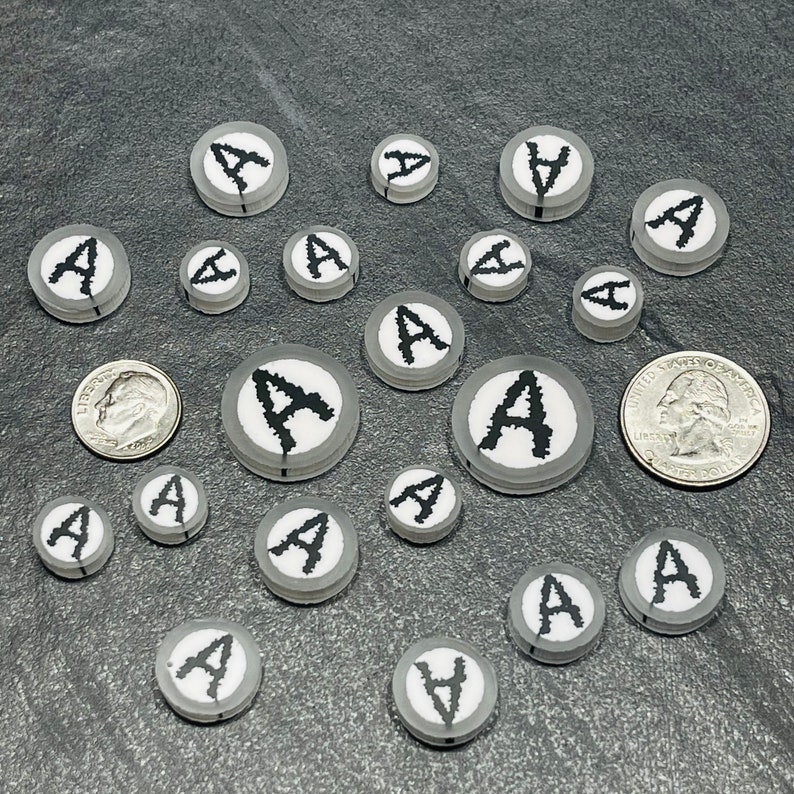 Letter "a" Mille Coins - Etsy
