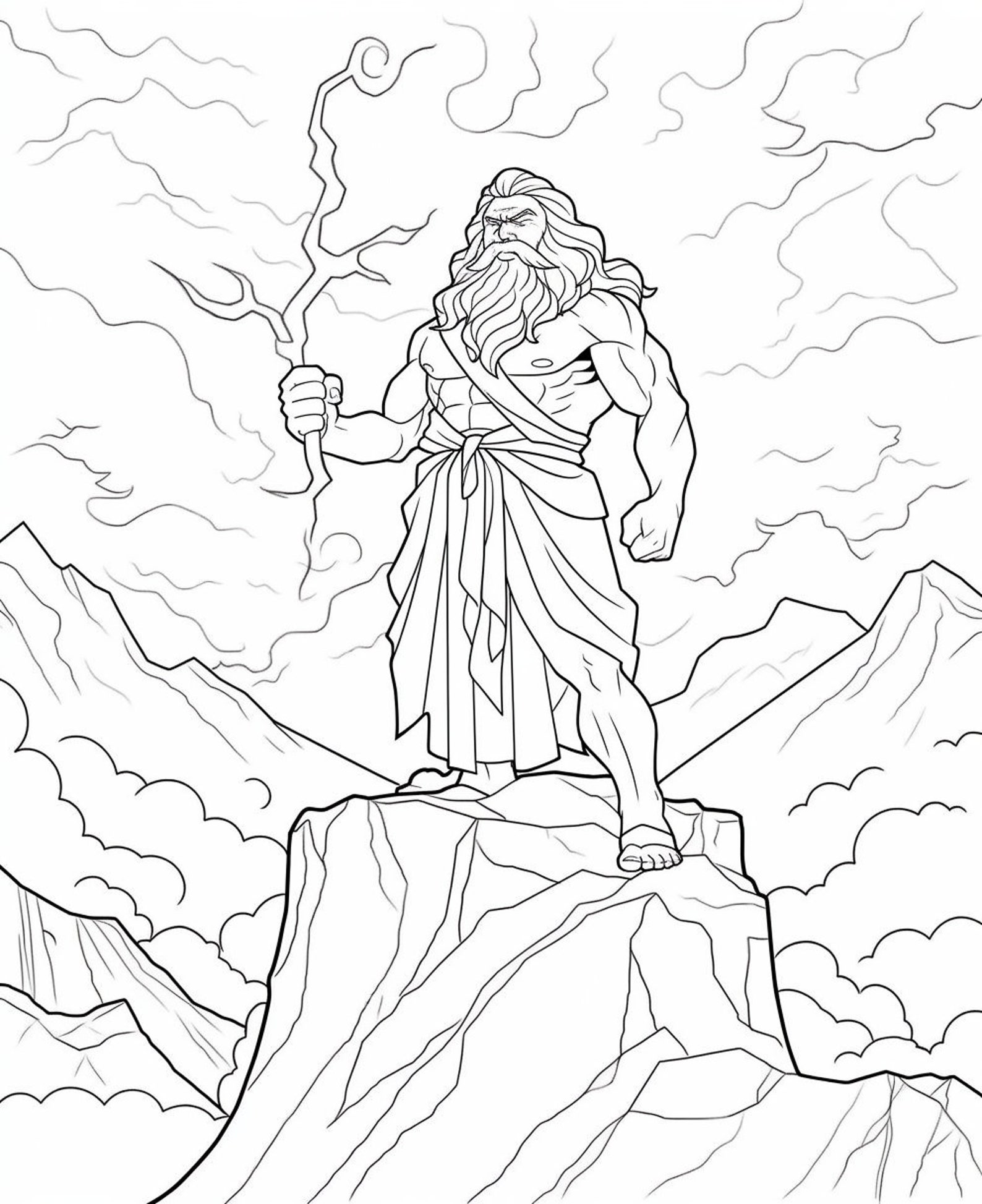 40 Piece Greek Mythology Coloring Book Collection - Etsy