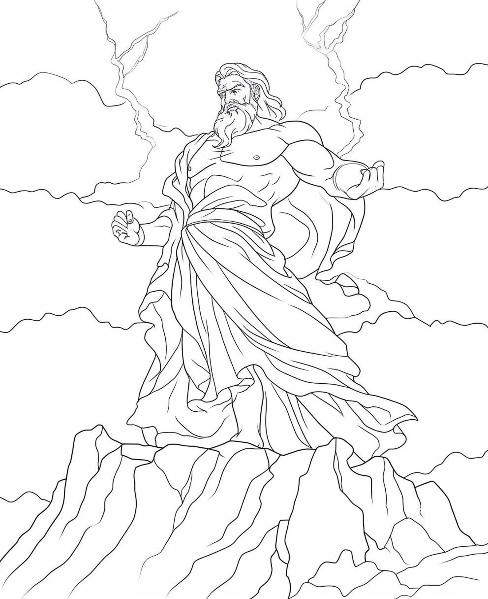 40 Piece Greek Mythology Coloring Book Collection - Etsy