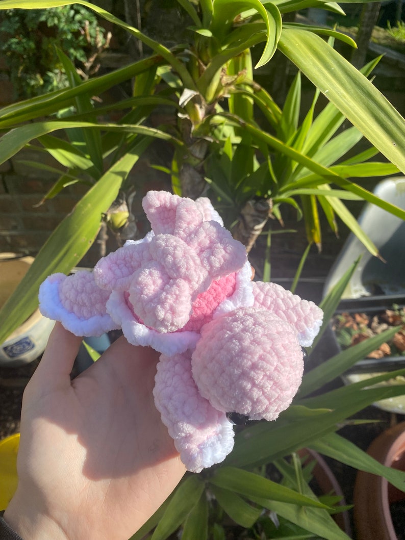 Kids Crochet Plushies Mini Turtle Cute Amigurumi Desk Toy Kawaii ...