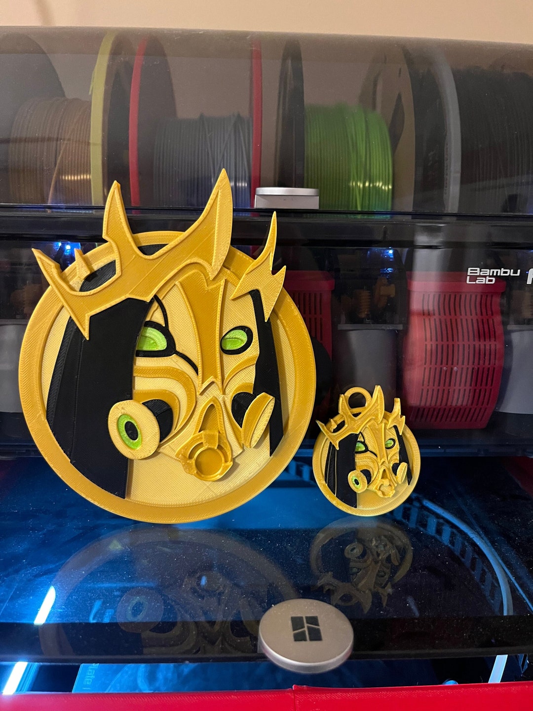 Hades Medallion Inspired Aspect Game Hero 3D Printed Keychain ...