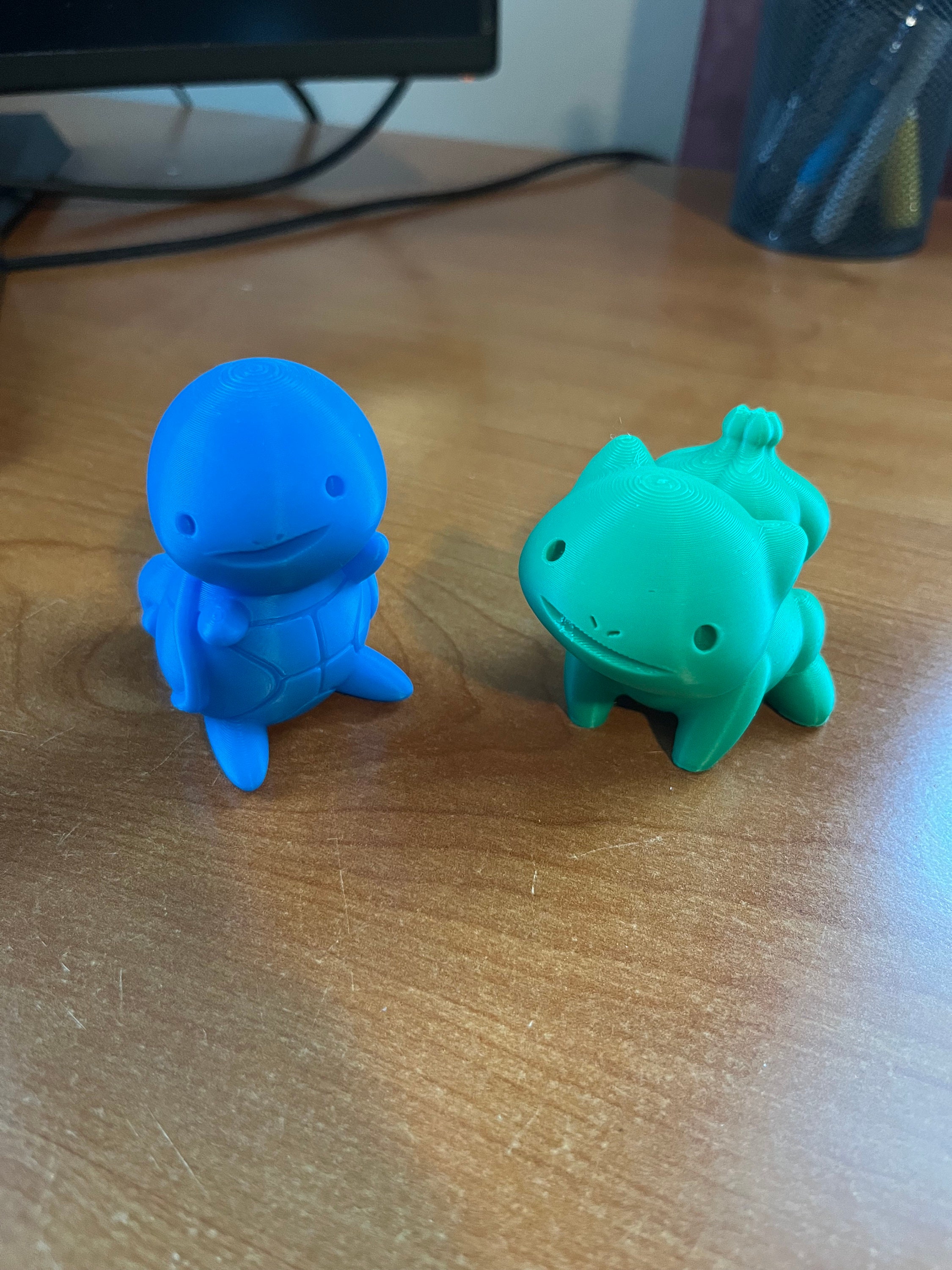 Cute 3D Printed Pokemon Desk Sized Figures - Etsy