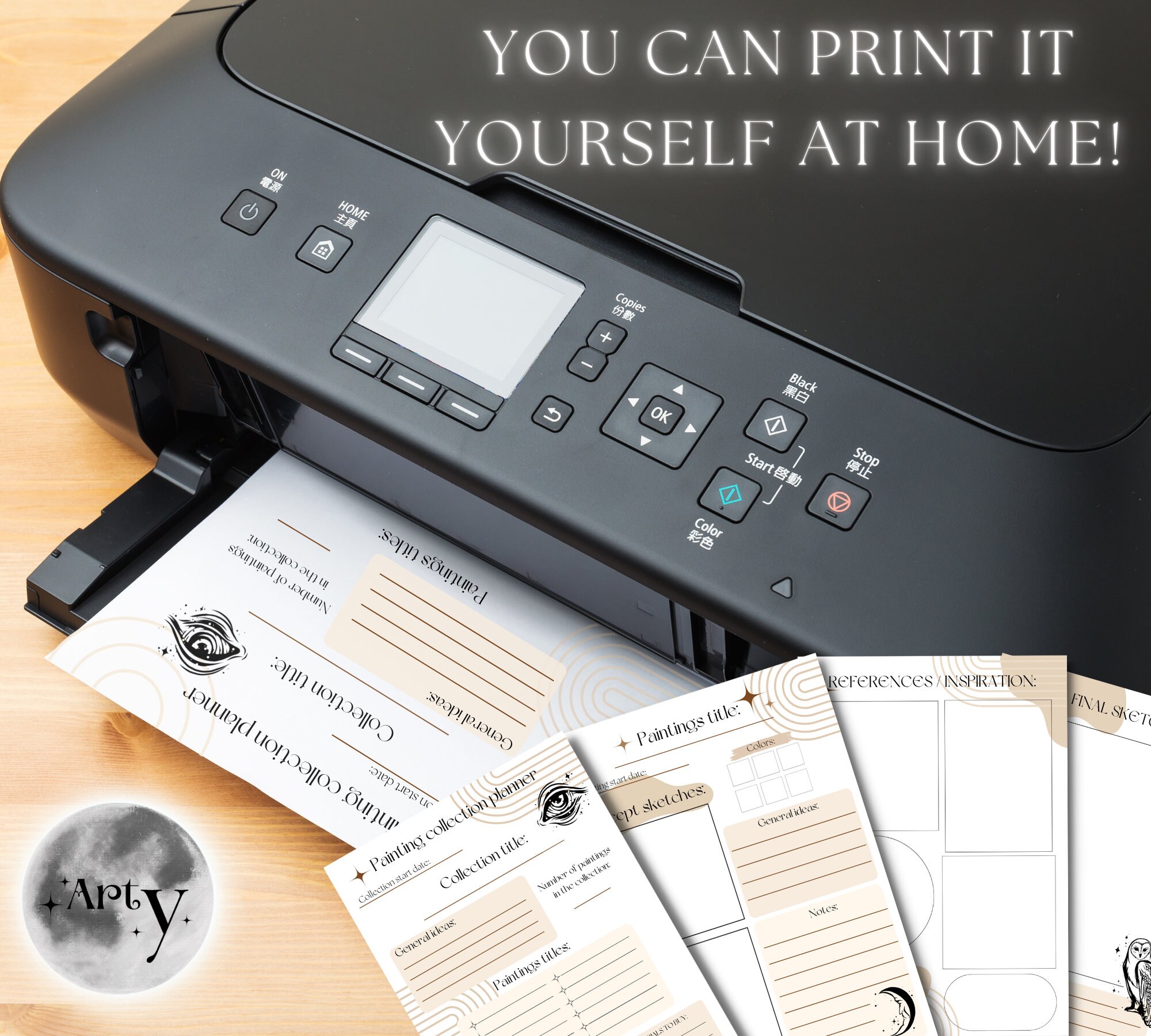 Artist Collection Planner Artwork Collection Planner for Artists ...