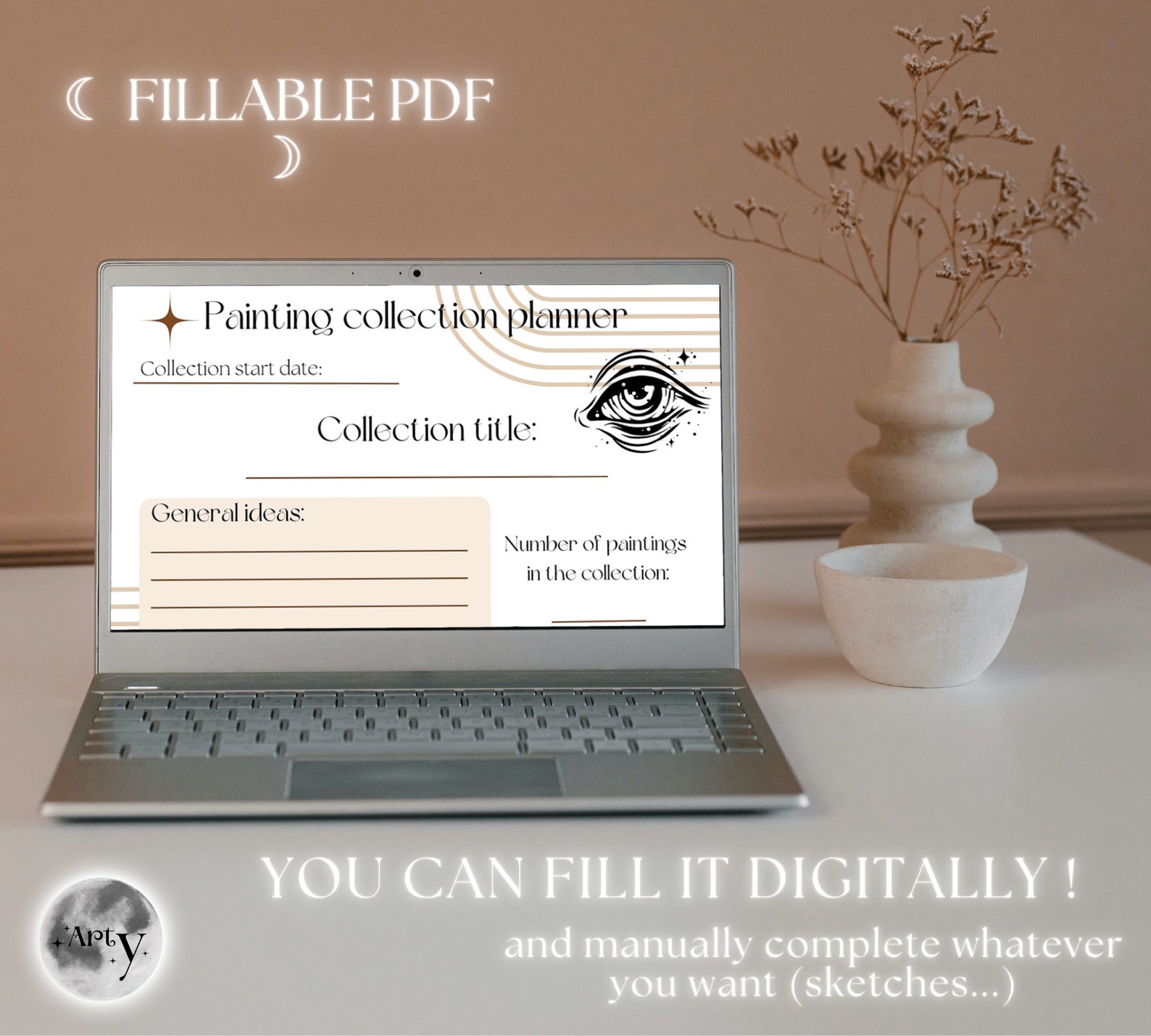 Artist Collection Planner Artwork Collection Planner for - Etsy