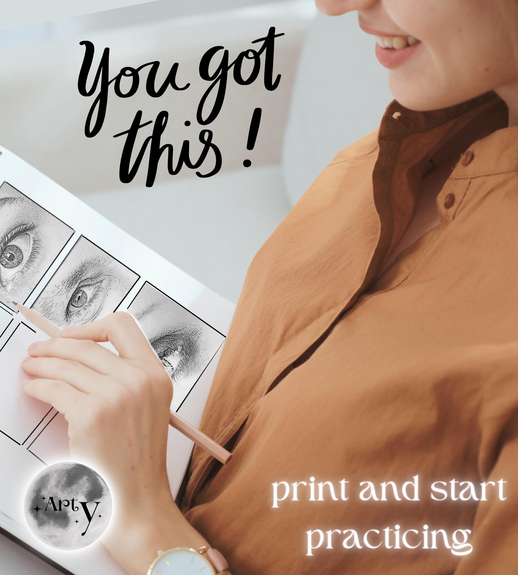 How to Draw Eyes Drawing Exercise Drawing Practice Eyes Drawing Easy ...