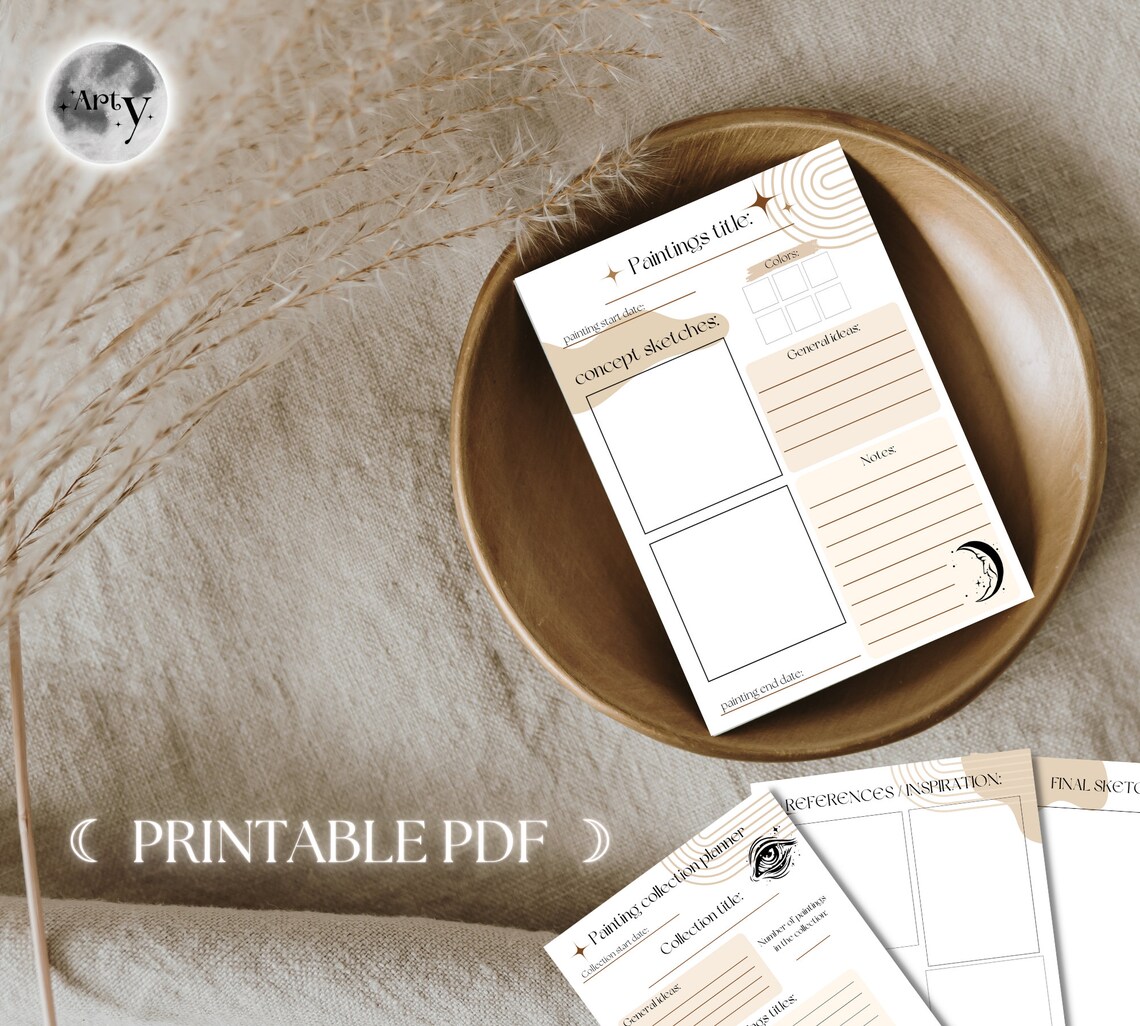 Artist Collection Planner Artwork Collection Planner for Artists ...