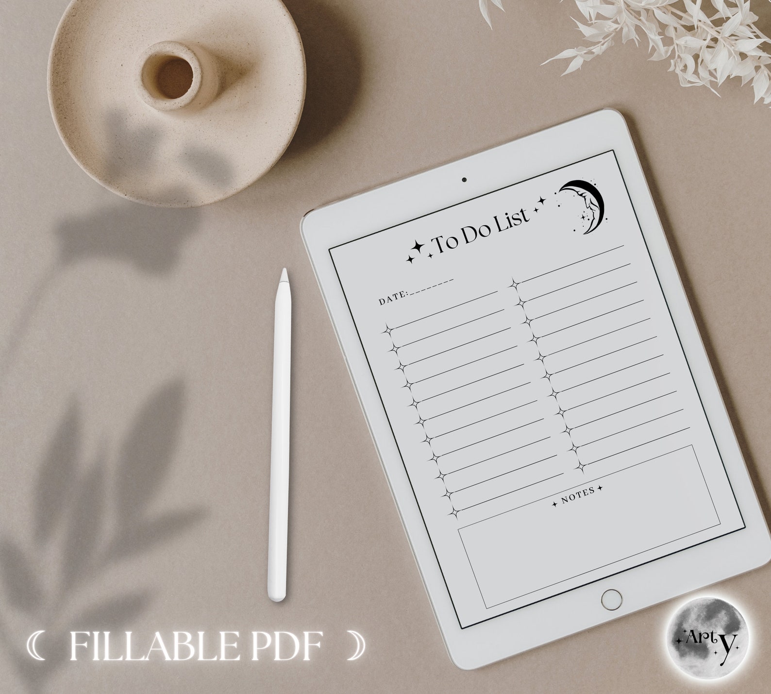 Boho to Do List Printable Fillable Blank to Do List Organizer ...