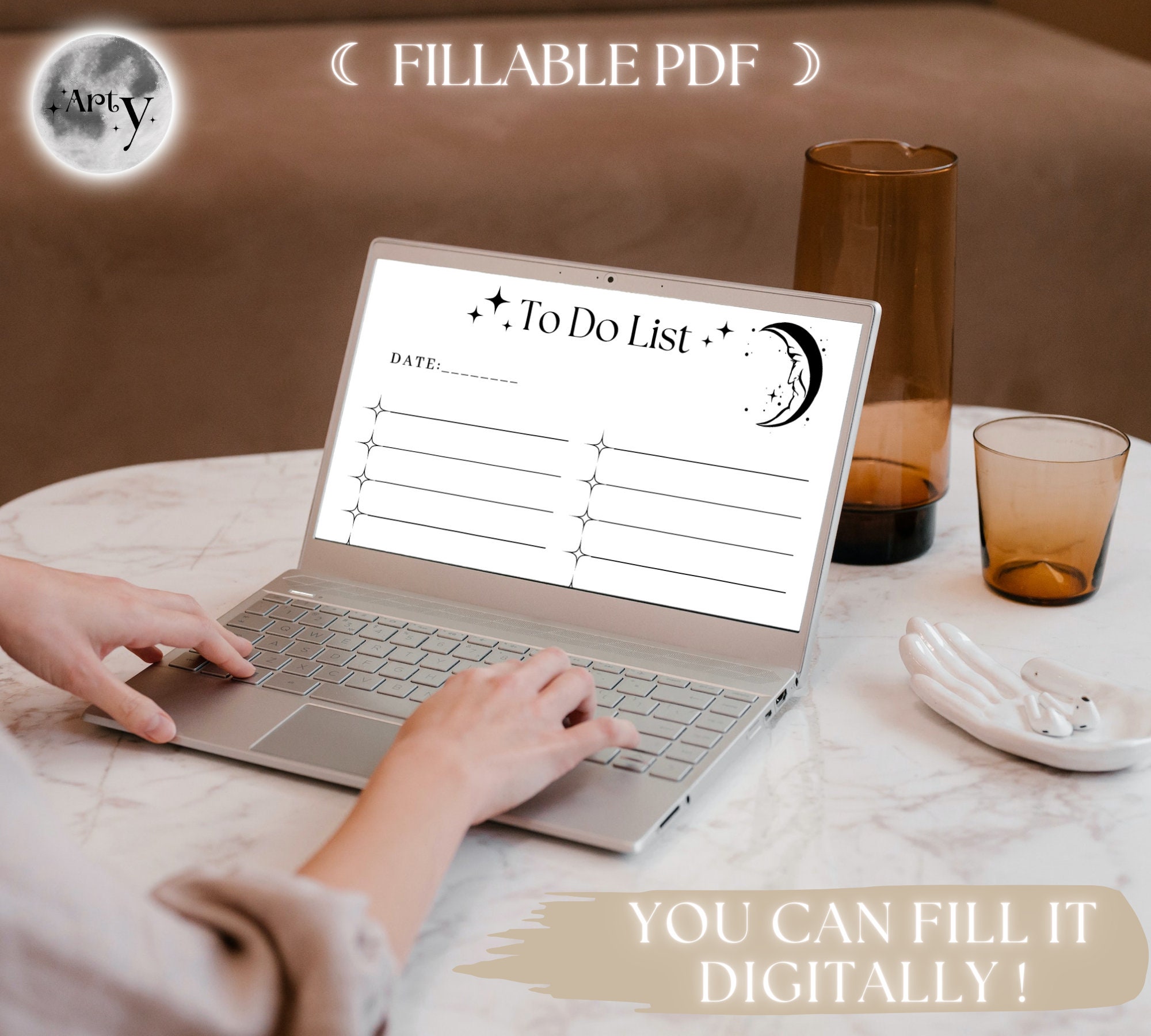 Boho to Do List Printable Fillable Blank to Do List Organizer ...
