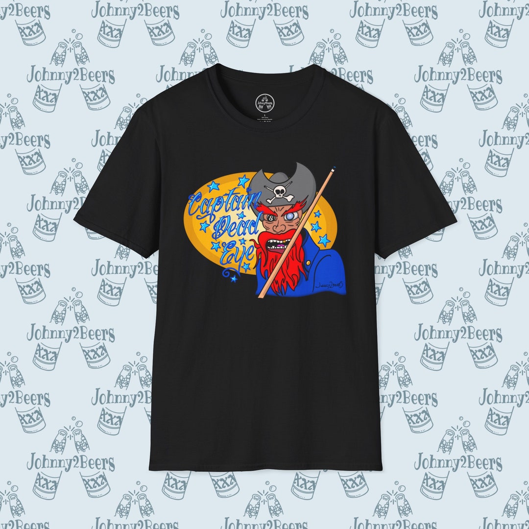 Captain Dead Eye: Intimidating Focus & Billiards Swagger T-shirt - Etsy