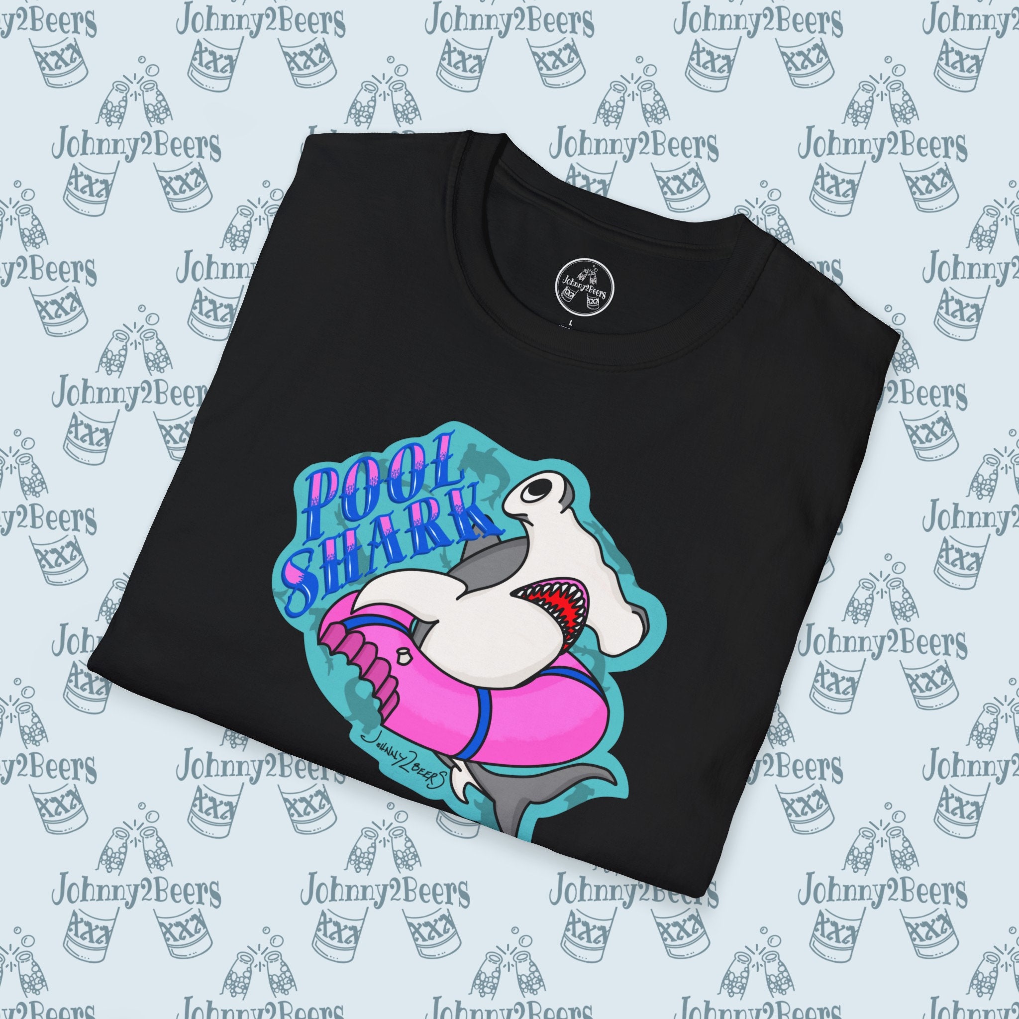Pool Shark Billiards T-shirt: Hammerhead Hustle in Billiards Style - Etsy