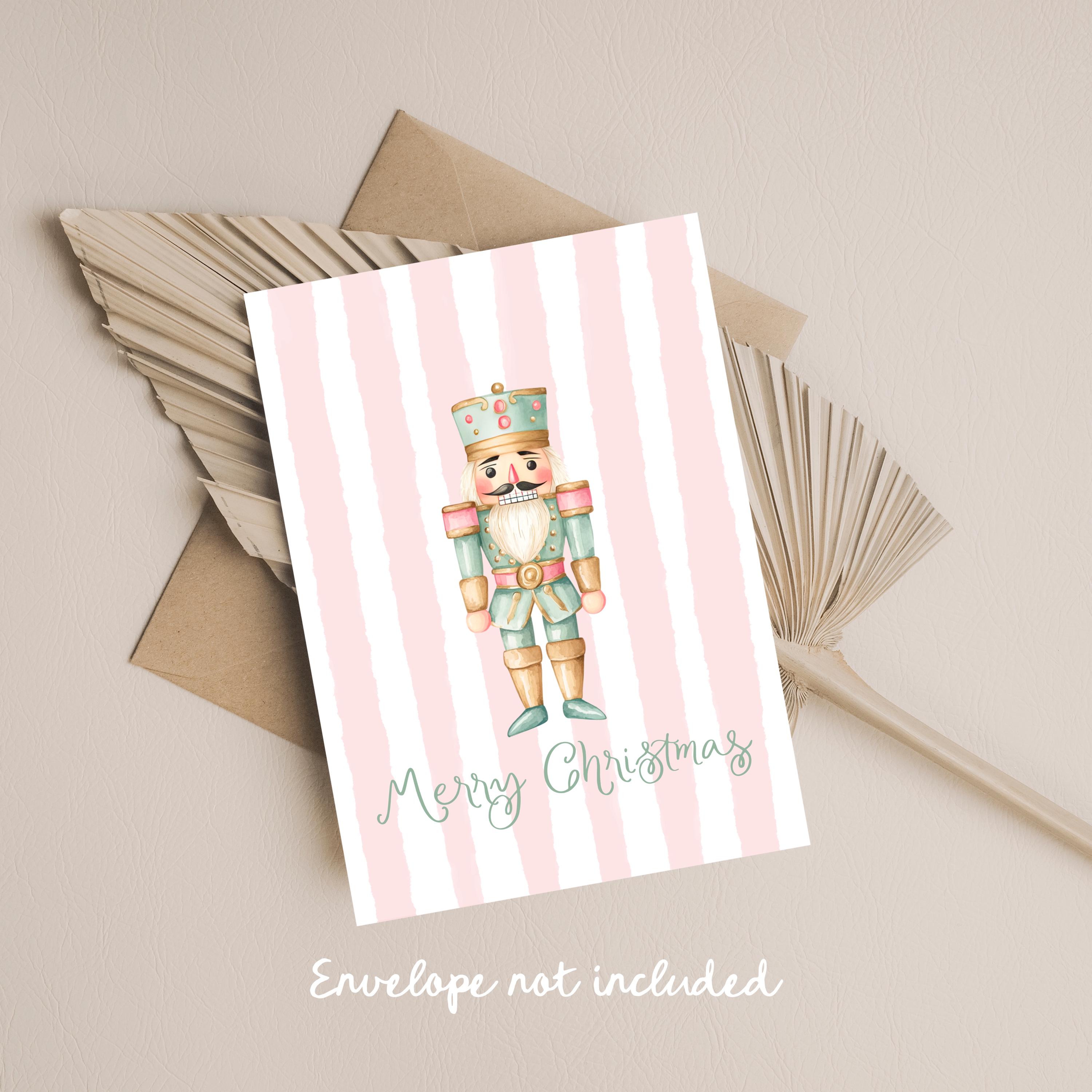 Printable Coquette Christmas Card, Xmas Card Printable, Digital ...