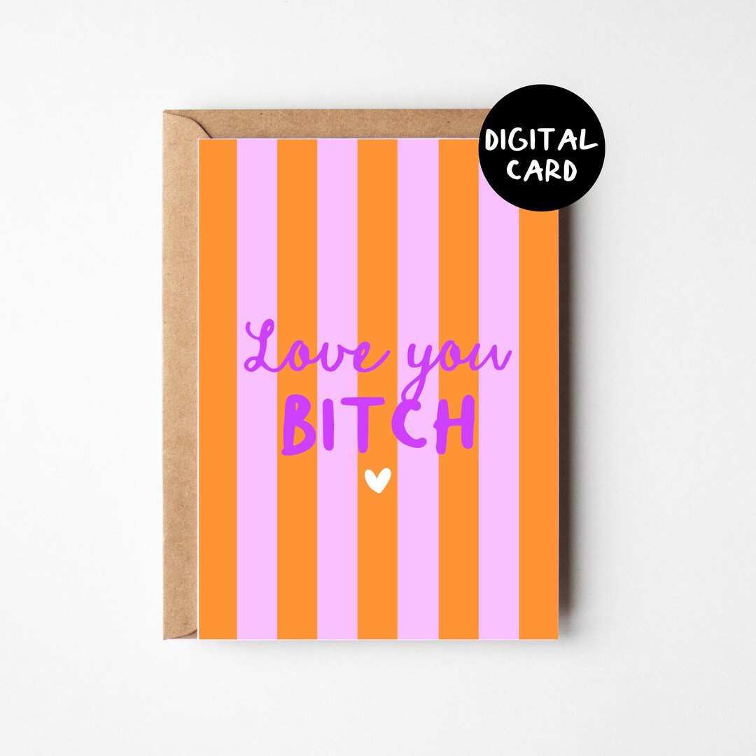 Printable Anniversary Card, Digital Love Card, Husband Wife, Basic Card ...