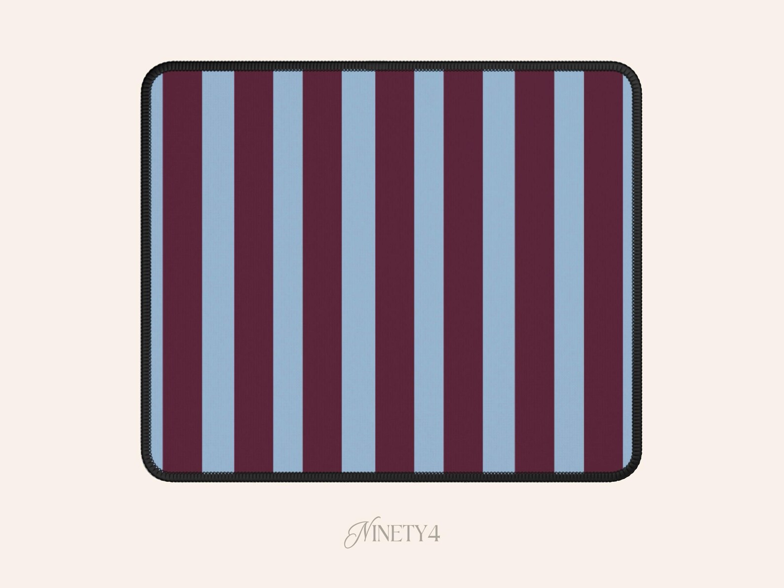 Vertical Blue and Maroon Stripes Gaming Mouse Pad | Striped Desk Mat - Etsy