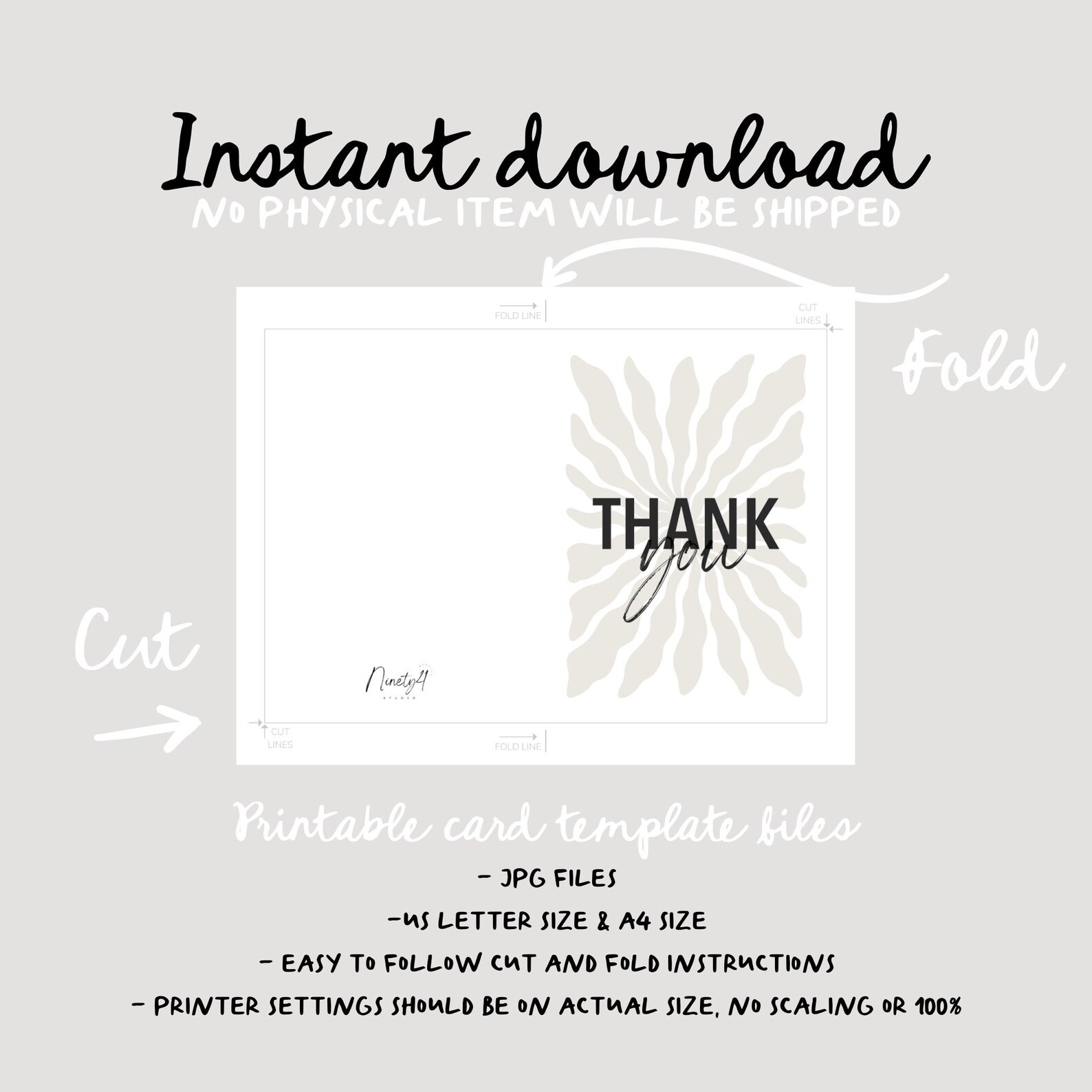 Printable 17th Birthday Card, DIGITAL DOWNLOAD, Birthday Card 17 ...