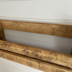Wall Mounted Hallway Rustic Shoe Rack Dark Oak - Etsy