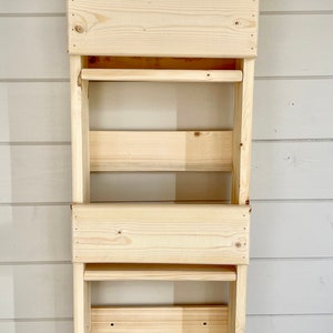 Vertical Shoe Racks Natural Wood - Etsy UK