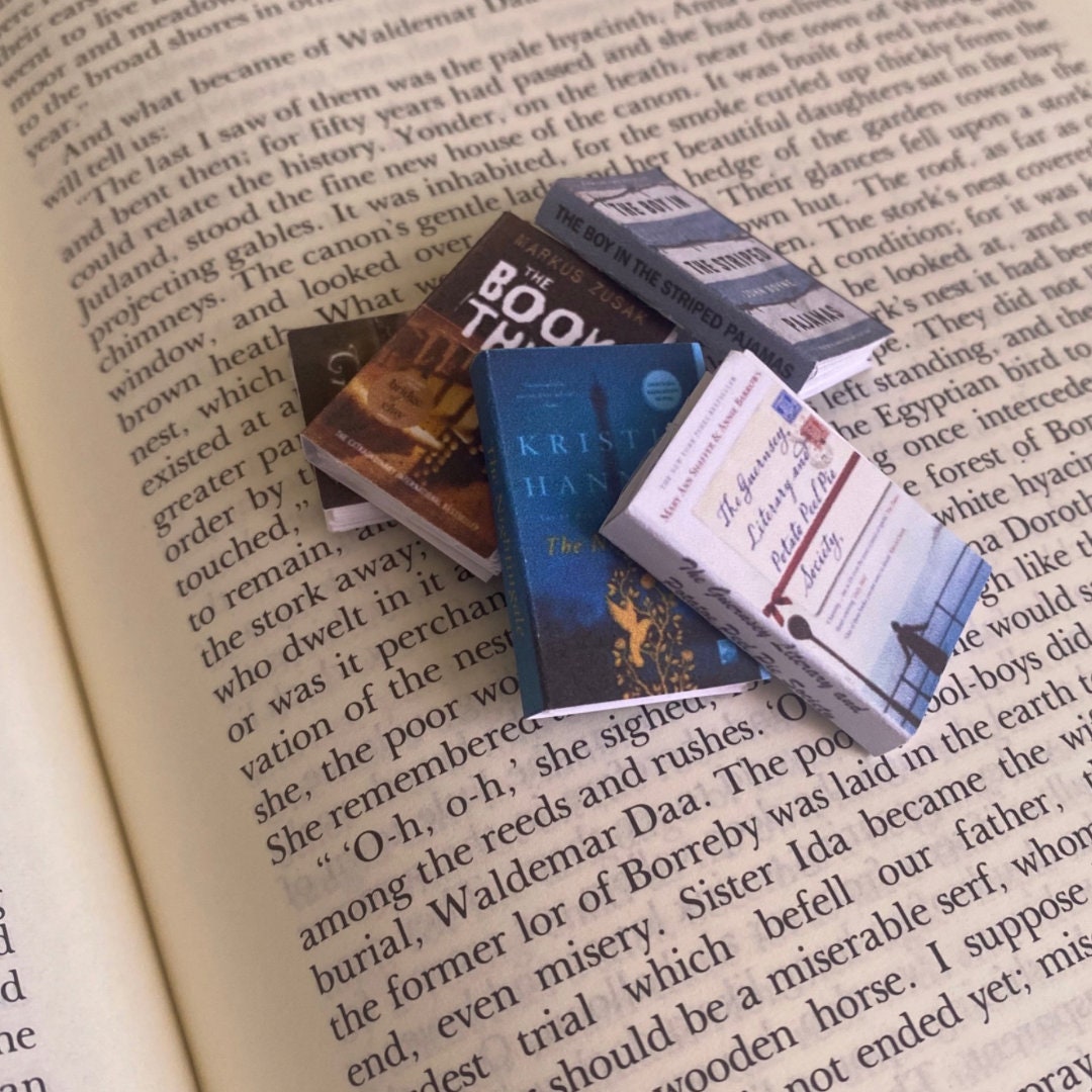 5 Extra Custom Mini Books - Etsy