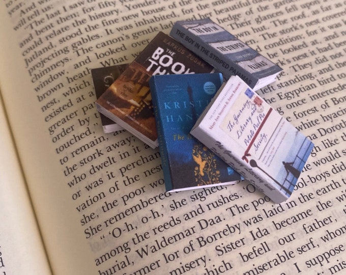 5 Extra Custom Mini Books - Etsy