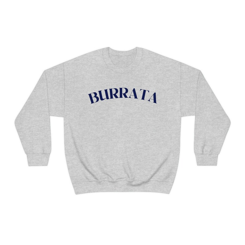 Sweat Burrata Amateurs de fromage Col ras-du-cou Food Lovers Cadeau ...