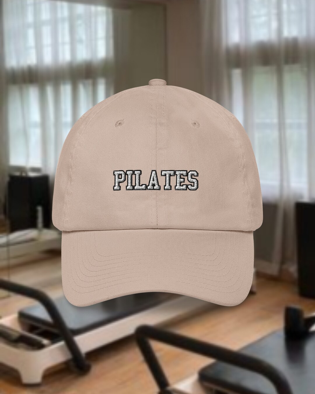 Pilates Embroidered Dad Hat Cute Workout Hat Pilates - Etsy