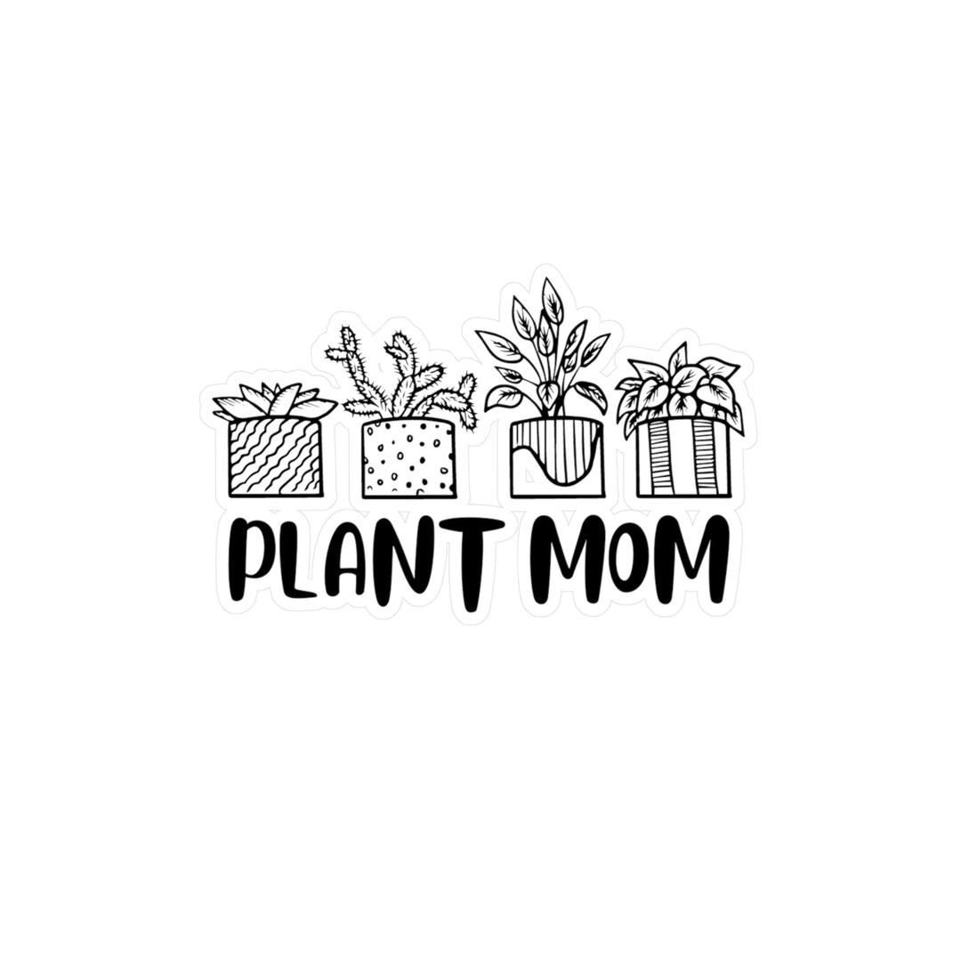 Plant Mom Decal - Etsy