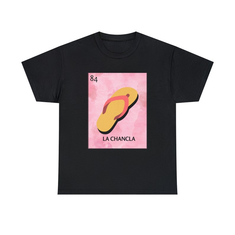 La Chancla Loteria Cotton T-shirt - Etsy