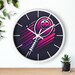 Pickleball Wall Clock, Fun Gift, Pickleball Players, Paddleball ...