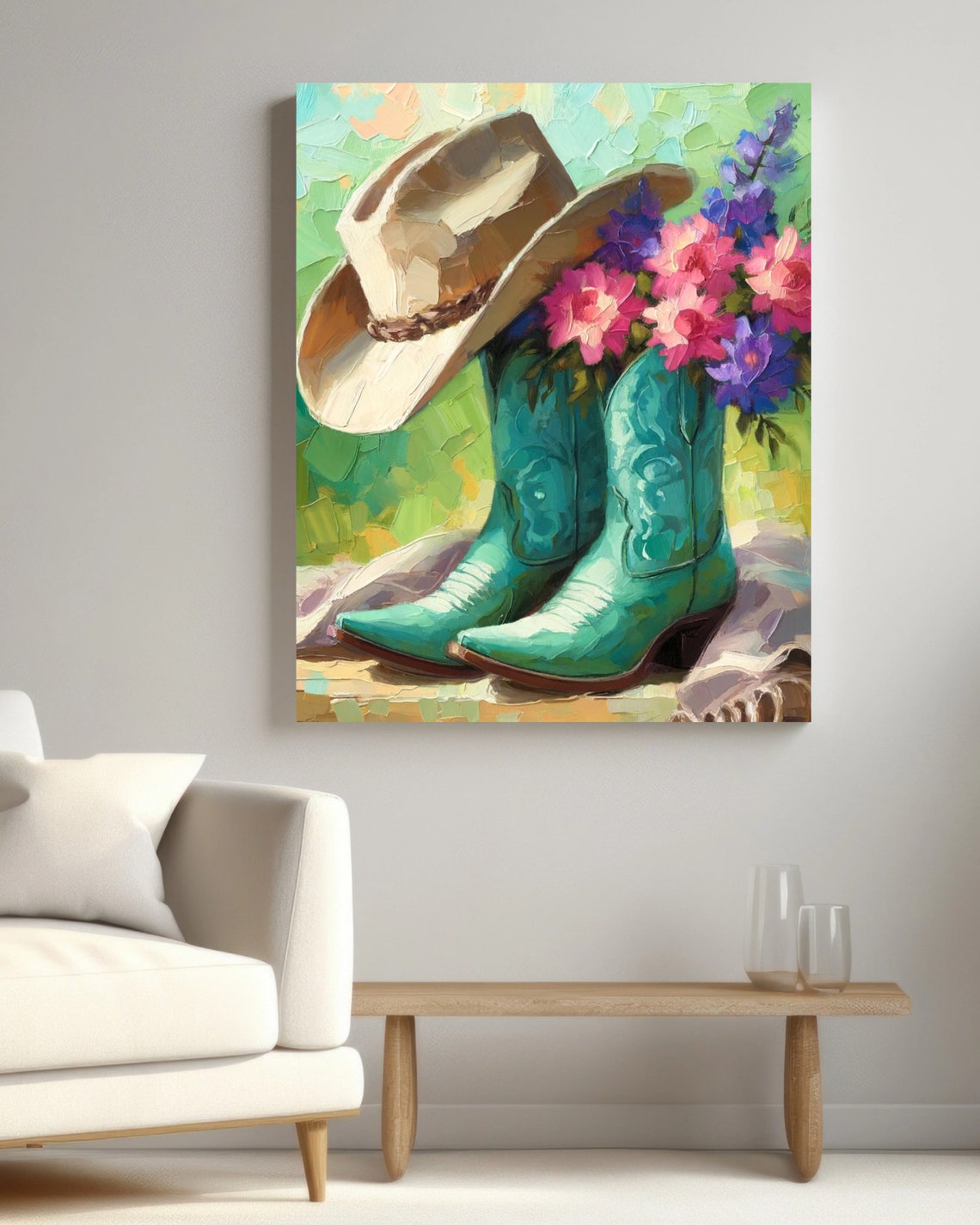 Cowgirl Boots Wall Art Home Wall Decor Instant Download Western Decor ...