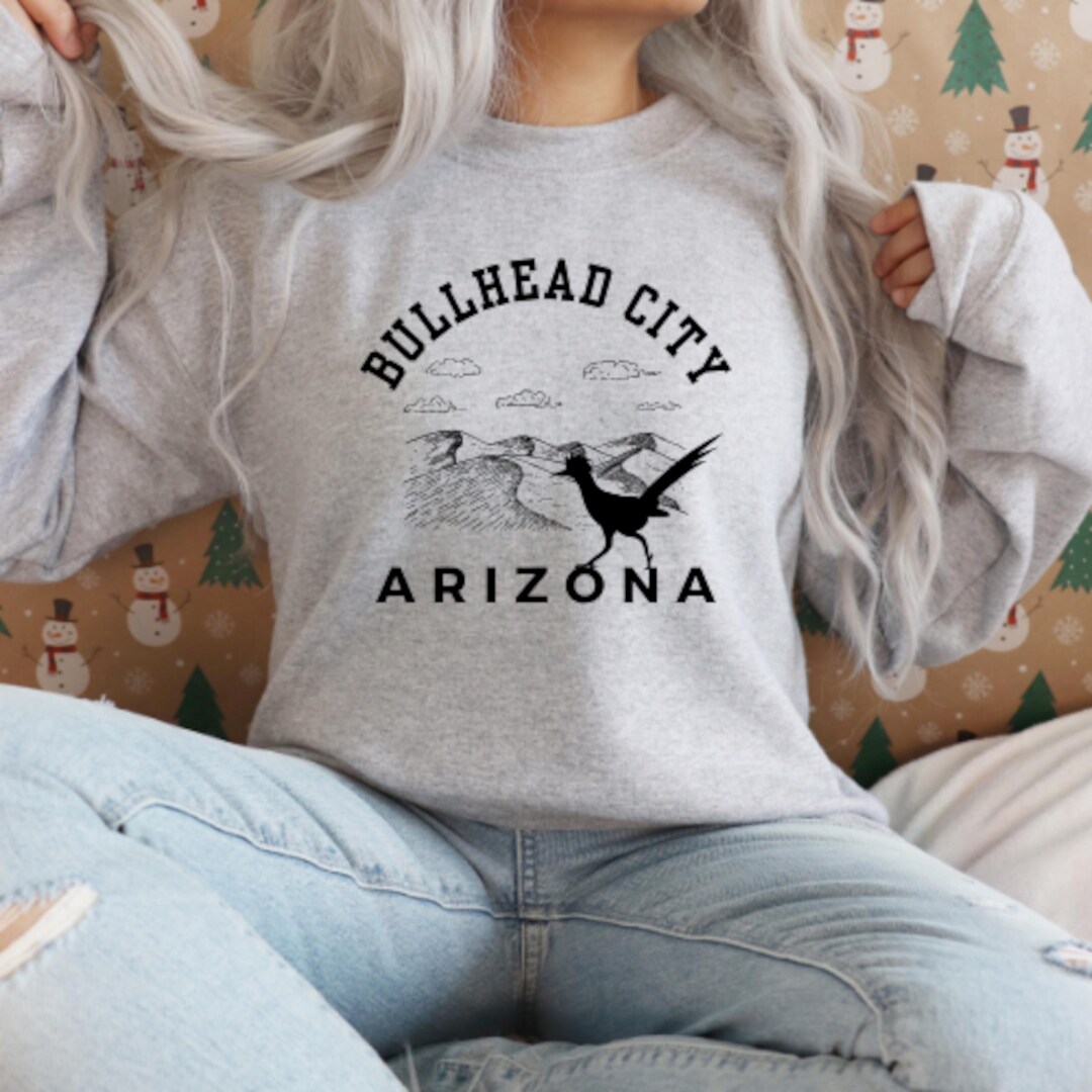Bullhead City Arizona Sweatshirt, Desert Souvenir Crewneck - Etsy