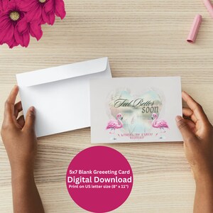 Printable Get Well Soon Card, Feel Better Soon Digital Download ...