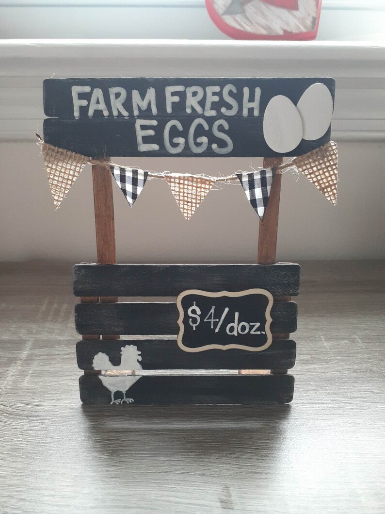 Farm Fresh Eggs Booth - Etsy