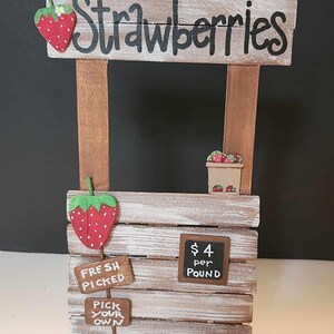 Fresh Strawberries Sale Booth Pick Your Own Berries Summer Fun - Etsy
