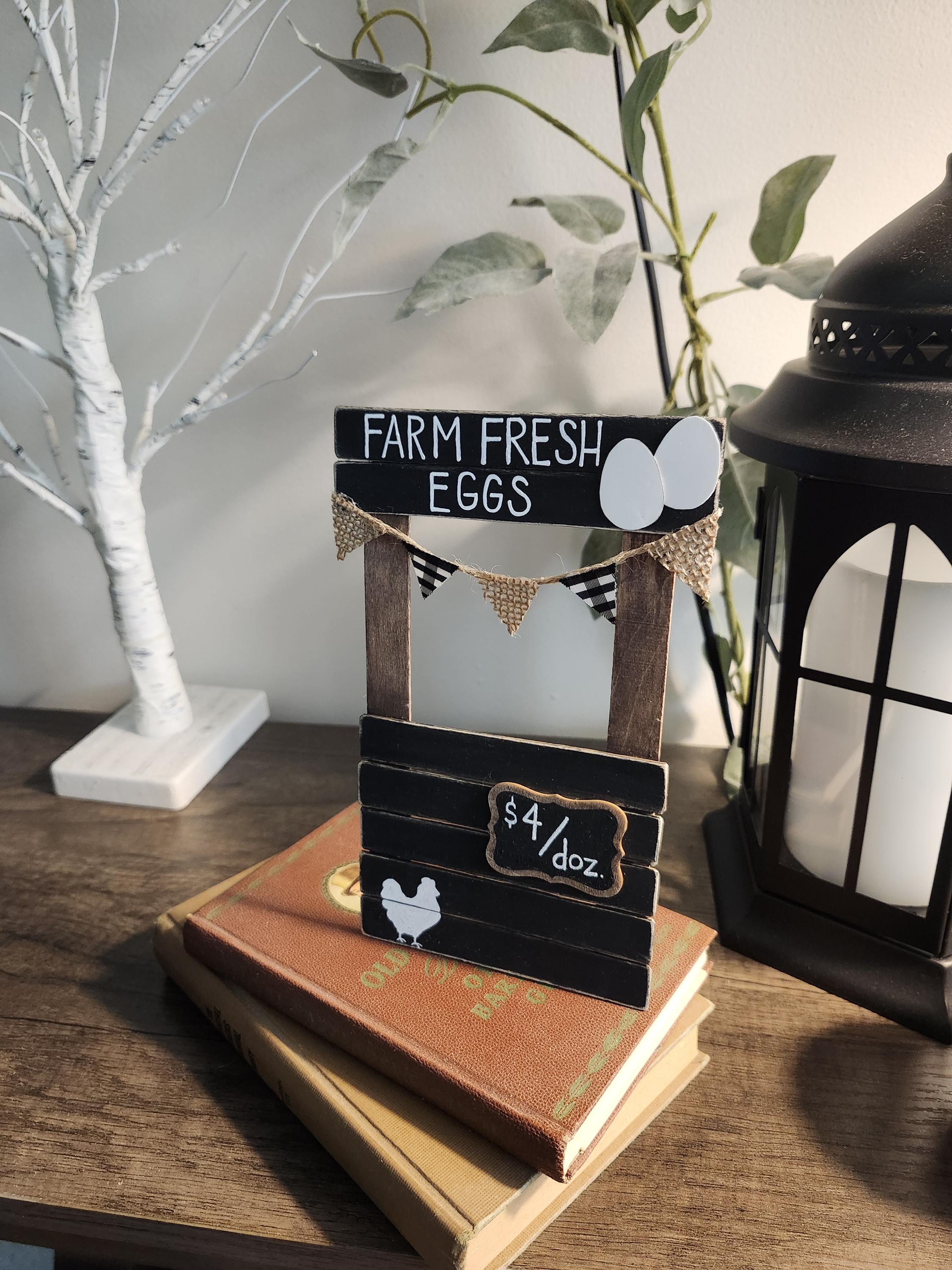 Farm Fresh Eggs Booth - Etsy