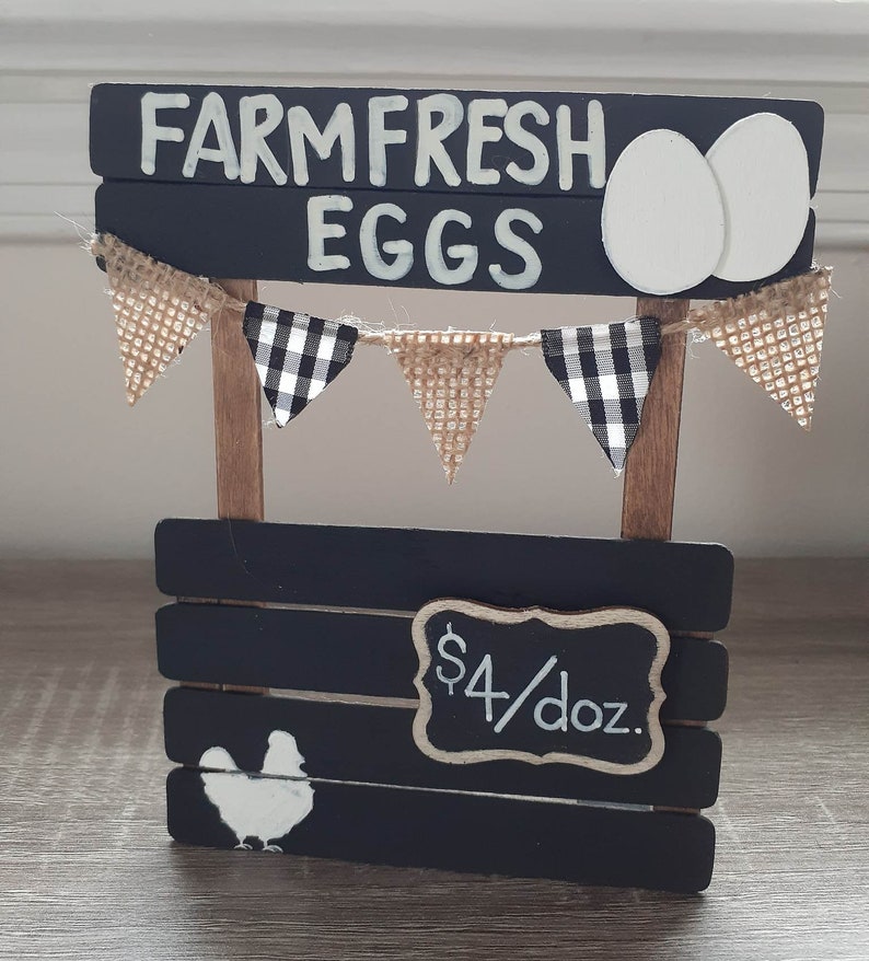 Farm Fresh Eggs Booth - Etsy