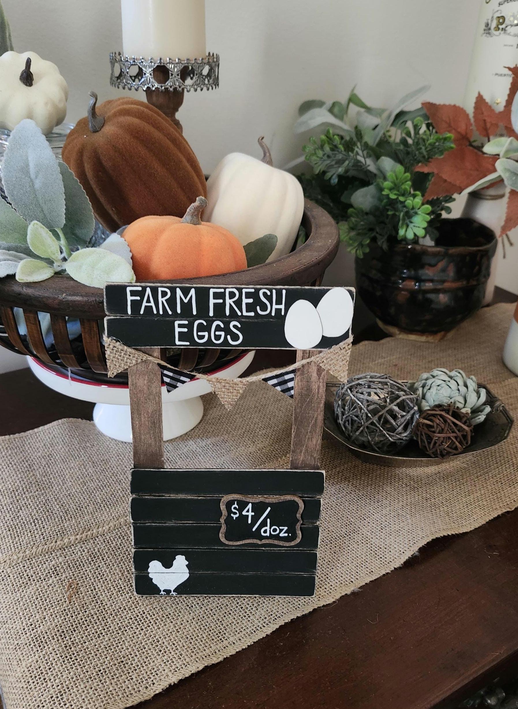 Farm Fresh Eggs Booth - Etsy