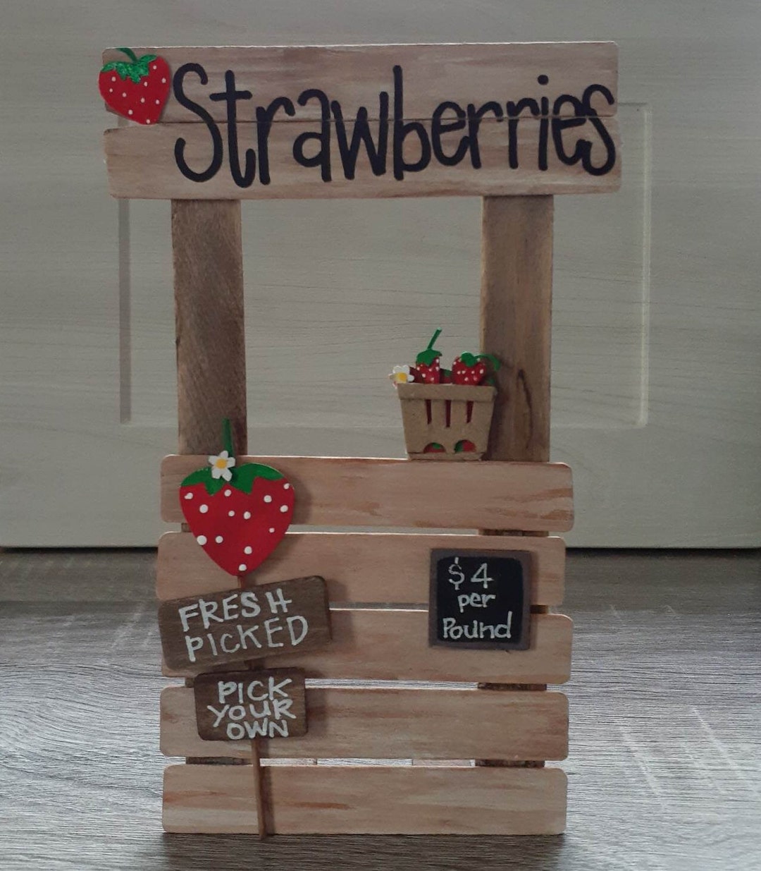 Fresh Strawberries Sale Booth Pick Your Own Berries Summer Fun - Etsy