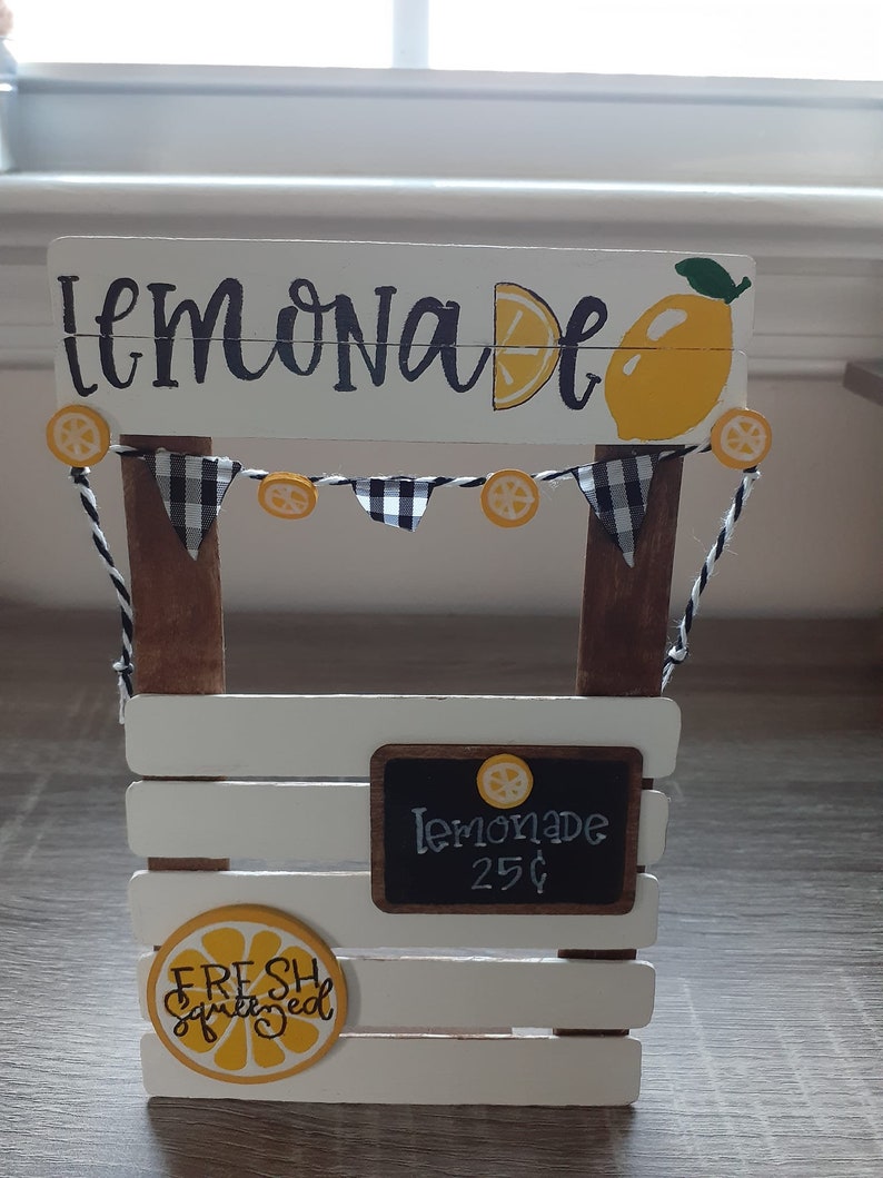 Fresh Squeezed Lemonade Stand Decor - Etsy