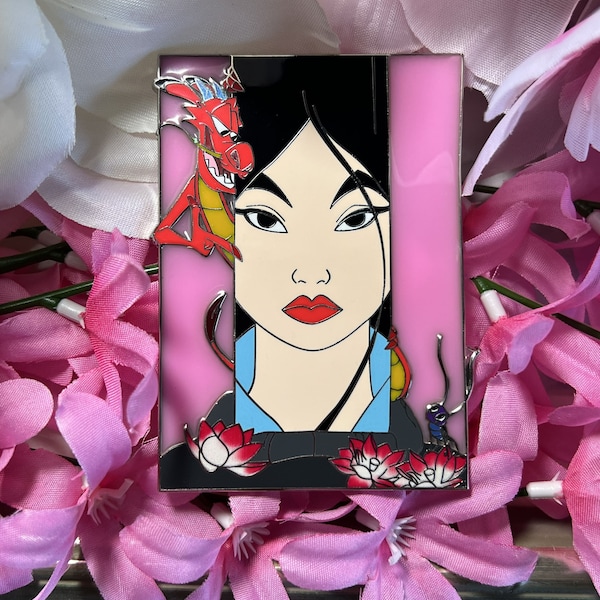 Mulan Fantasy Pin - Etsy